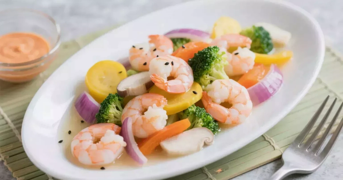 🍽️ How to Make Zacai Xia (Prawns with Mixed Vegetables) at Home ...